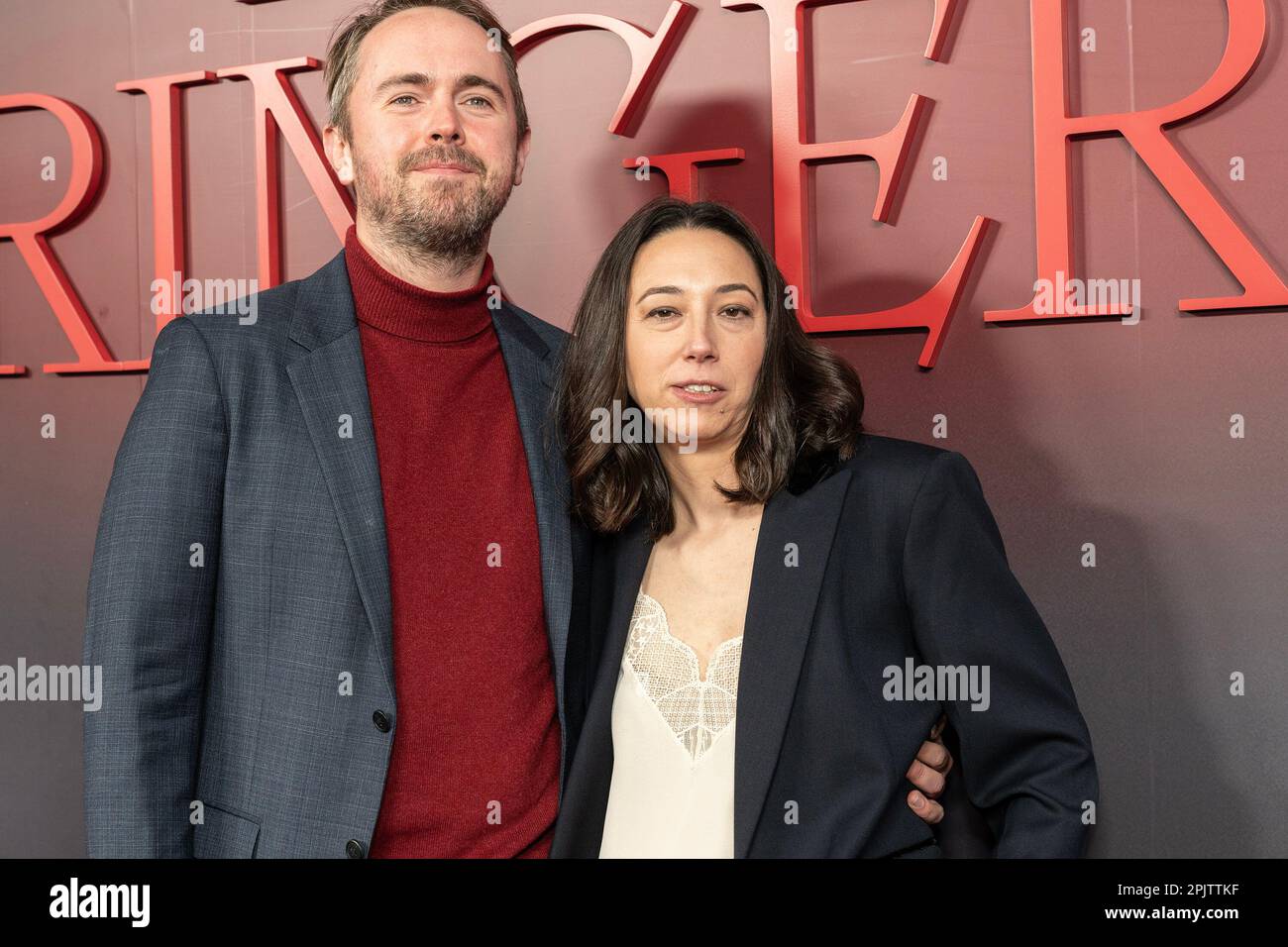 New York, New York, USA. 3rd Apr, 2023. Chris Britton and Lauren ...