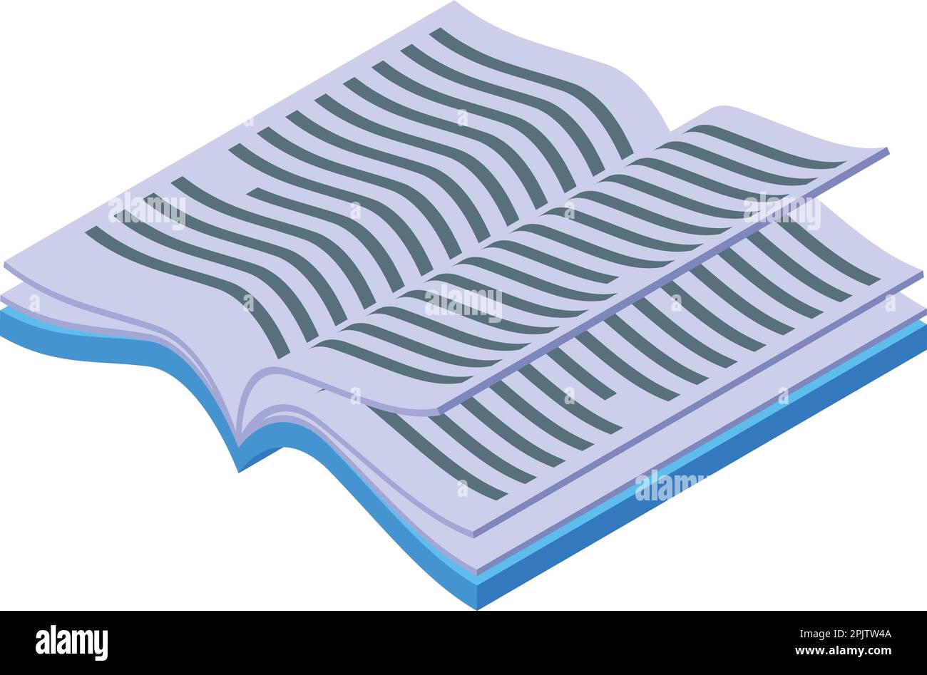 Reading book icon isometric vector. School study. Shape story Stock ...