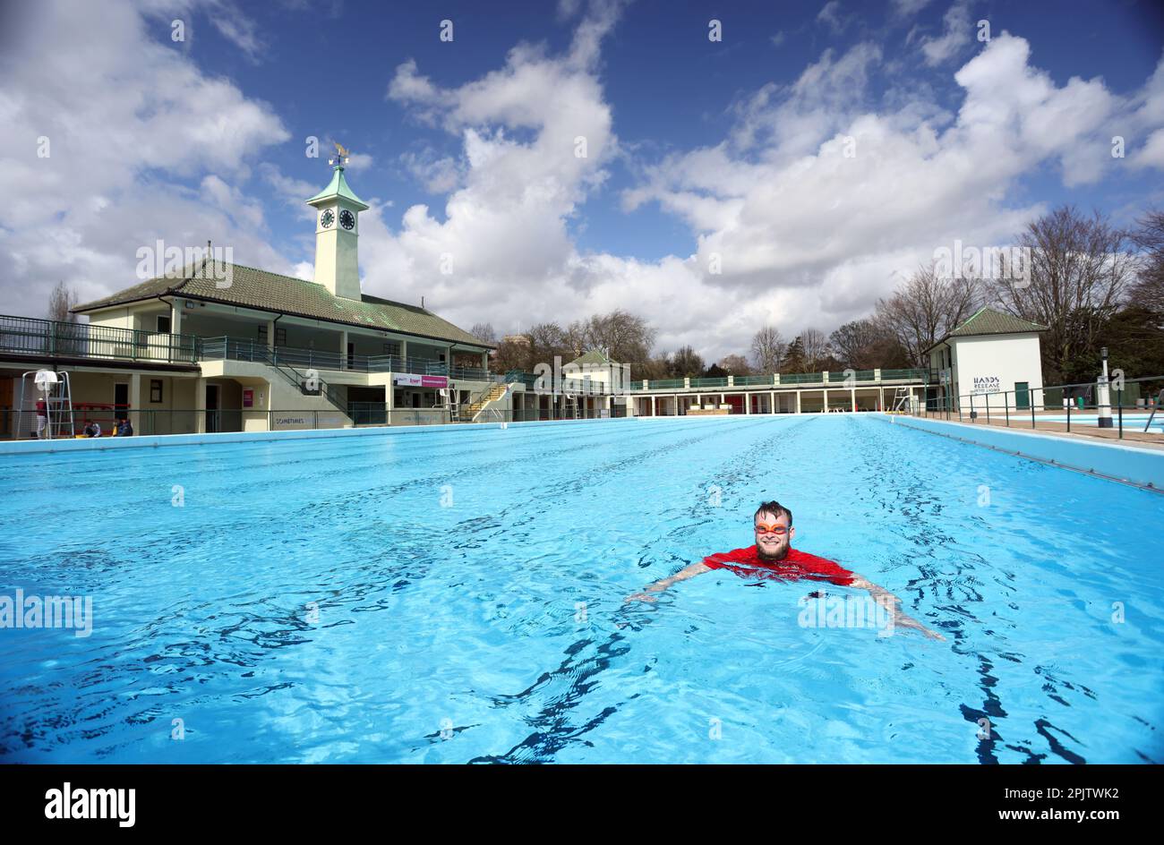 Peterborough, UK. 30th Mar, 2023. Duty manager Mason Matchwick enjoys a ...