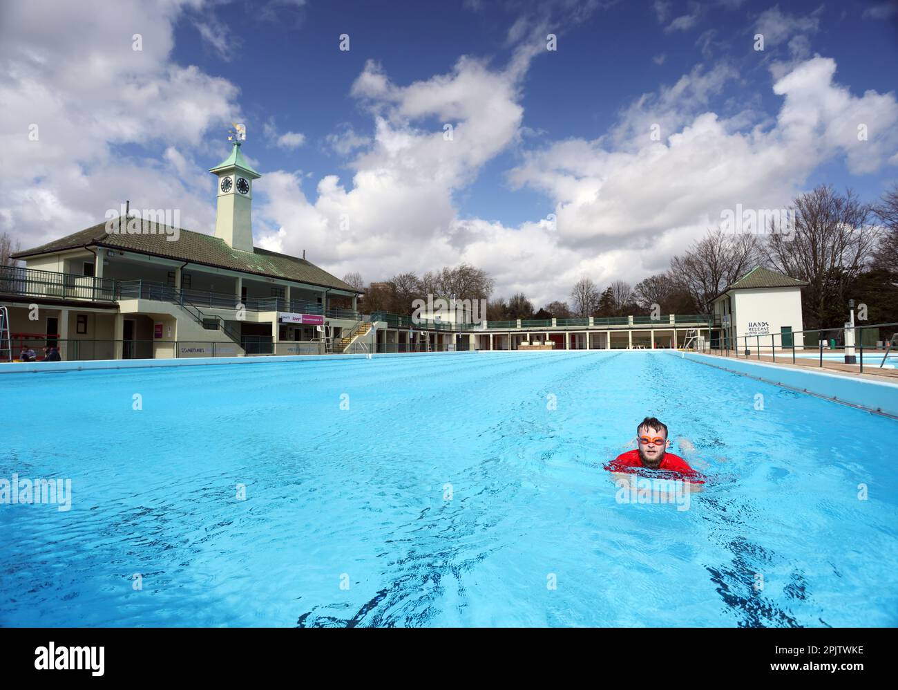 Peterborough, UK. 30th Mar, 2023. Duty manager Mason Matchwick enjoys a ...