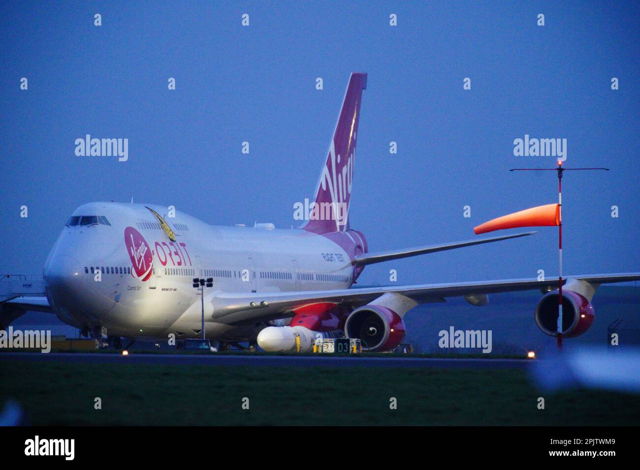 File photo dated 9/1/2023 of a repurposed Virgin Atlantic Boeing 747 ...