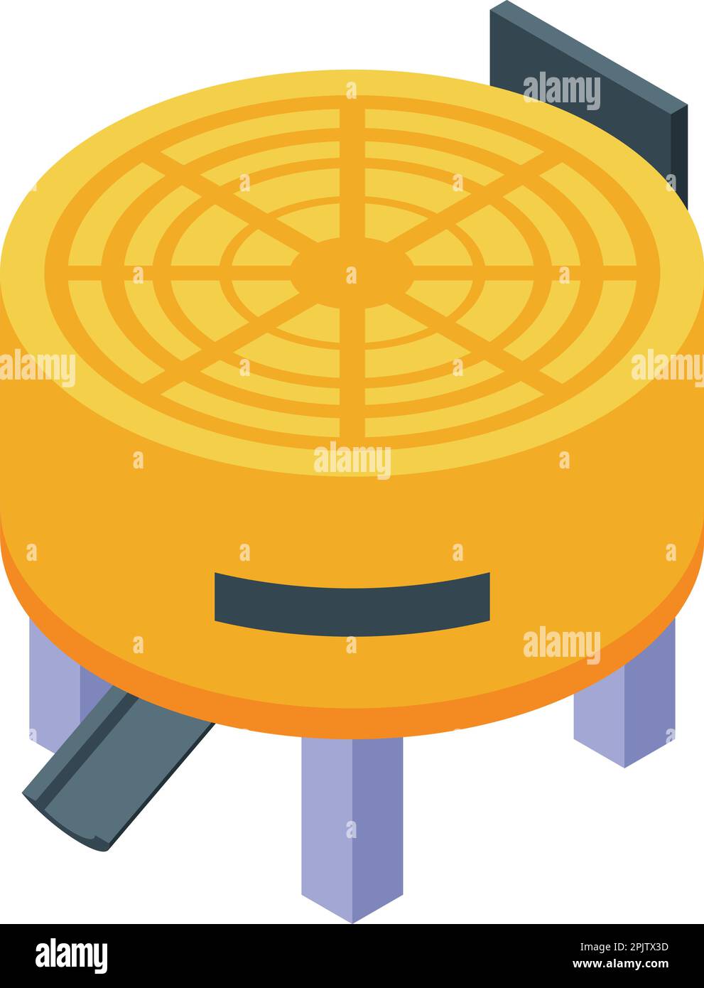 Interior of cement mixer Stock Vector Images - Alamy