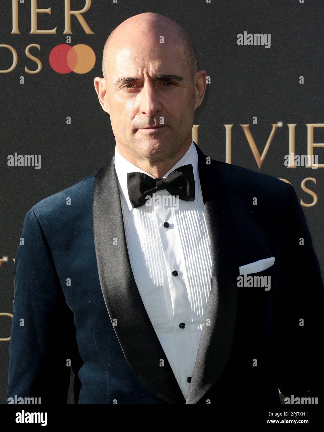 Apr 02, 2023 - London, England, UK - Mark Strong attending The Olivier ...