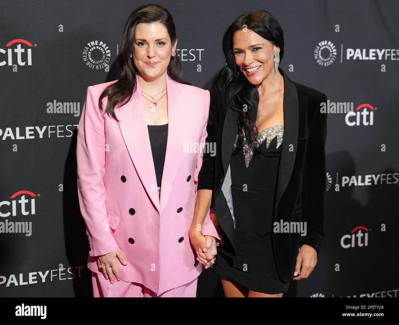 Los Angeles, USA. 03rd Apr, 2023. (L-R) Melanie Lynskey and Simone ...