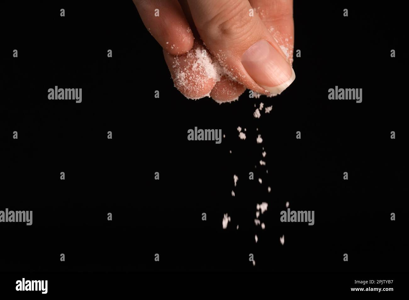 Sodium chloride granules hi-res stock photography and images - Alamy