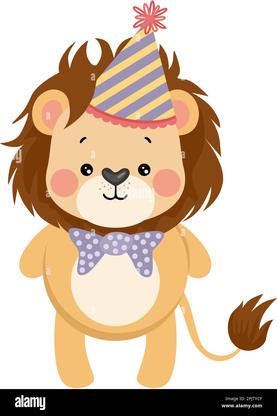 Lion with hat hi-res stock photography and images - Alamy