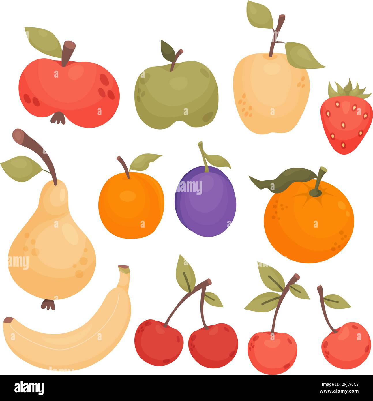 Berry Apple Clip Art