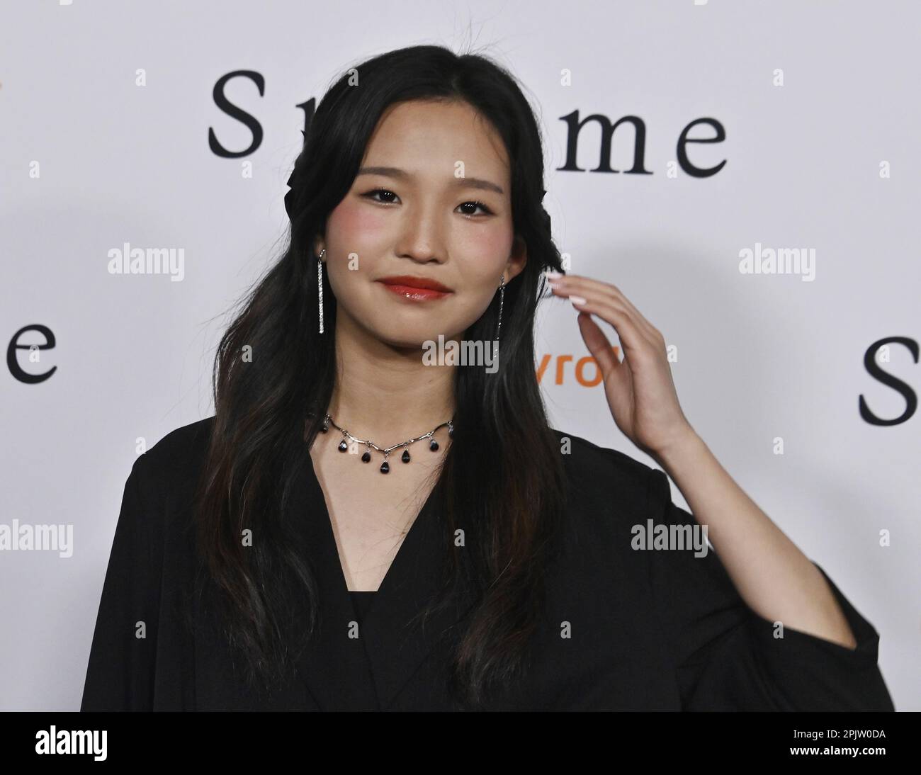 Los Angeles, US, April 3, 2023. Cast member Rosalie Chiang, the voice ...