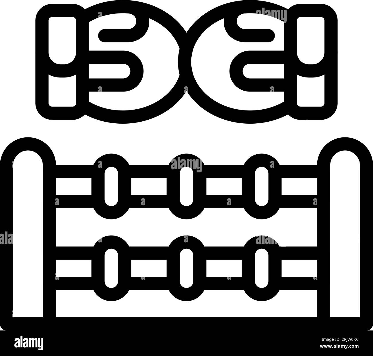 Wrestling championship belt Stock Vector Images - Alamy