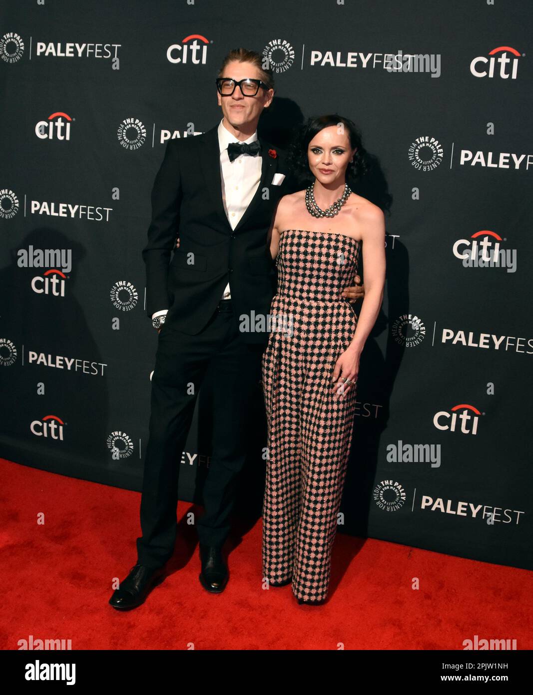 Hollywood, California, USA 3rd April 2023 Hairstylist Mark Hampton and ...