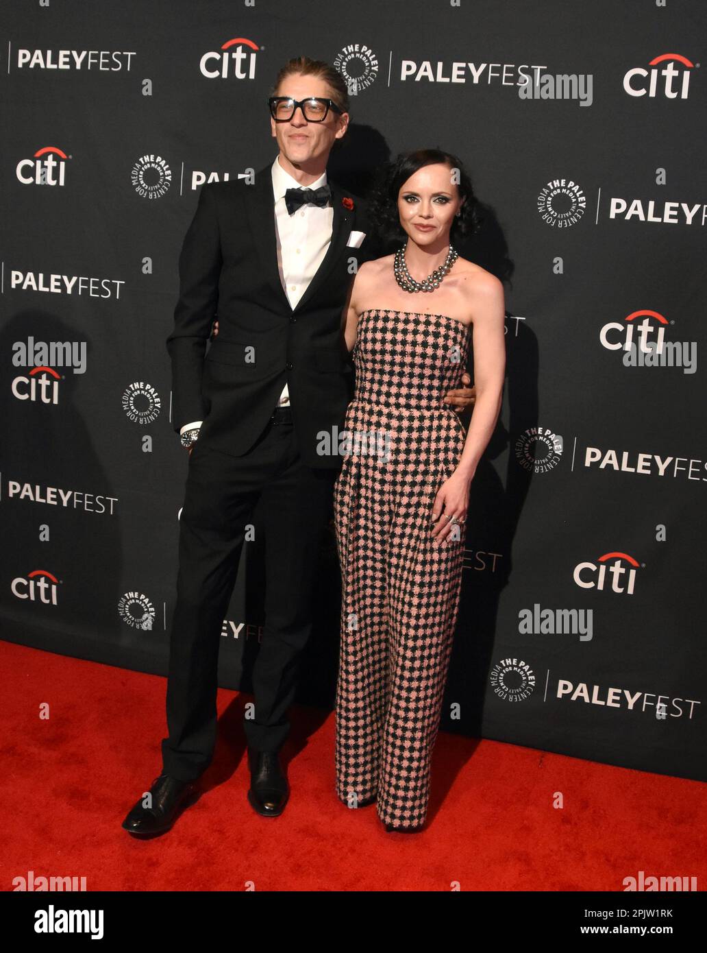 Hollywood, California, USA 3rd April 2023 Hairstylist Mark Hampton and ...