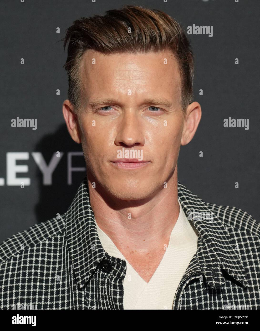 Los Angeles, USA. 03rd Apr, 2023. Warren Cole arrives at The PaleyFest ...