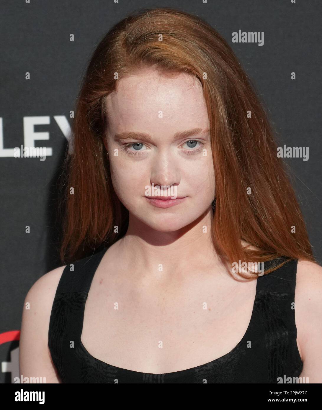 Los Angeles, USA. 03rd Apr, 2023. Liv Hewson arrives at The PaleyFest ...