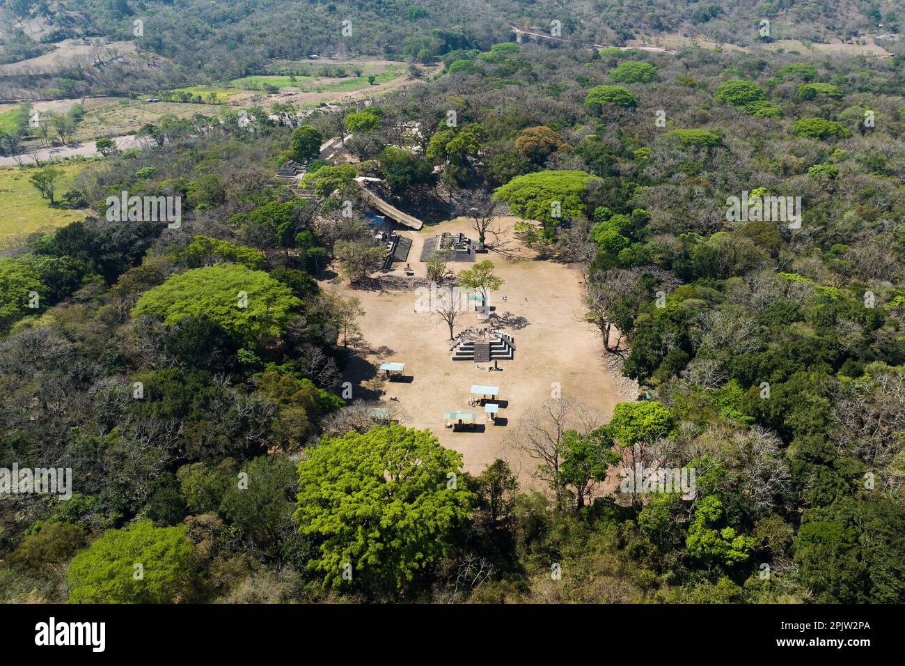 Copan honduras aerial hi-res stock photography and images - Alamy