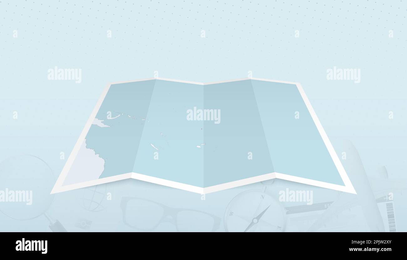 Map of Tuvalu with the flag of Tuvalu in the contour of the map on a ...
