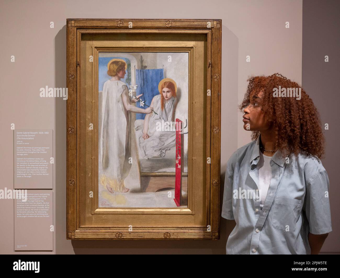 Tate Britain, London, UK. 4th Apr, 2023. The Rossettis, a major ...