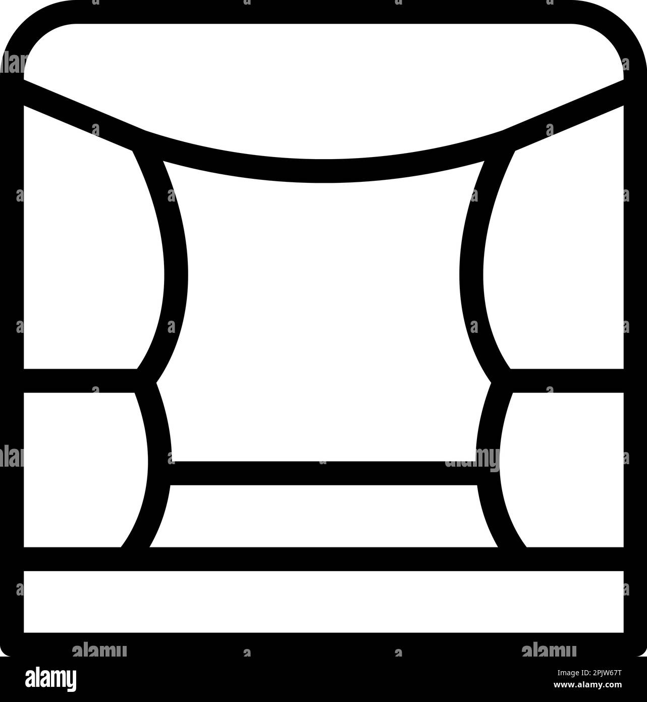 Child stage icon outline vector. Theater puppet. Show doll Stock Vector ...