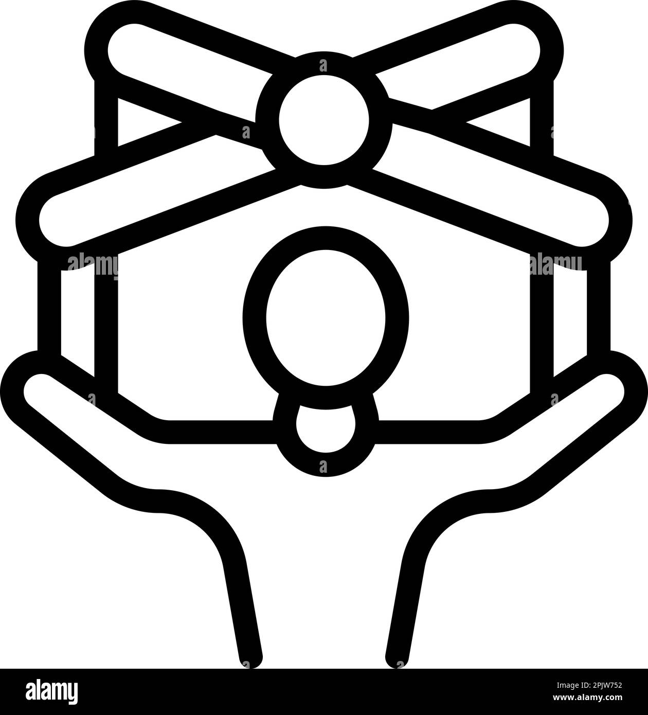 Doll man icon outline vector. Puppet theater. Show stage Stock Vector ...