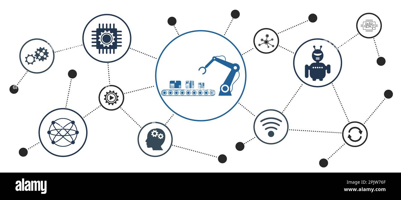 Robotics process automation Cut Out Stock Images & Pictures - Alamy