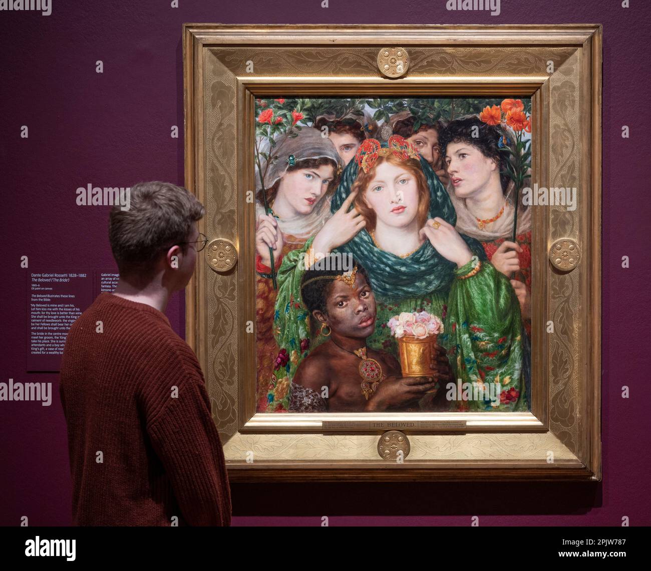 Tate Britain, London, UK. 4th Apr, 2023. The Rossettis, a major ...