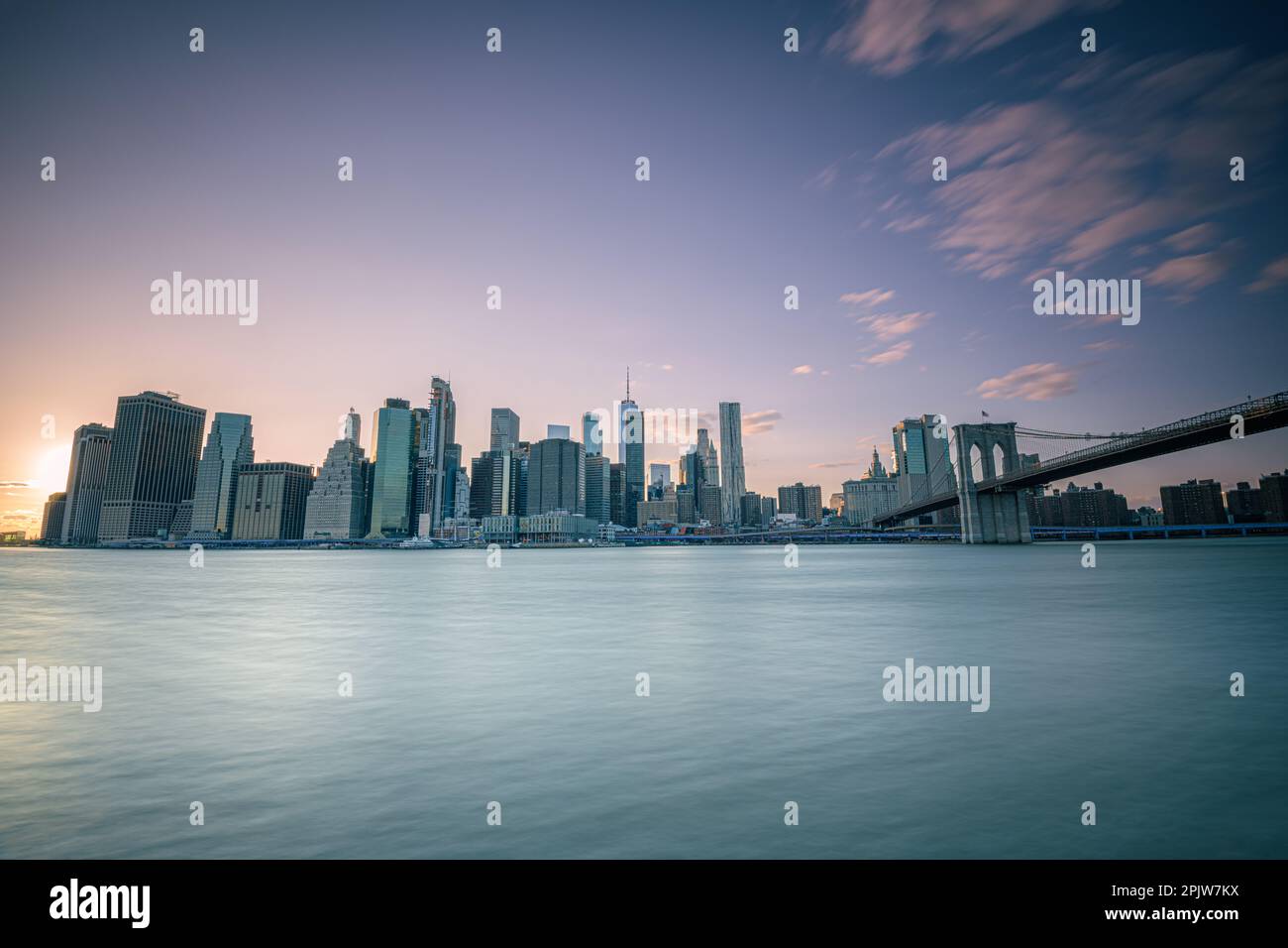Manhattan Golden Hour, New York Stock Photo - Alamy