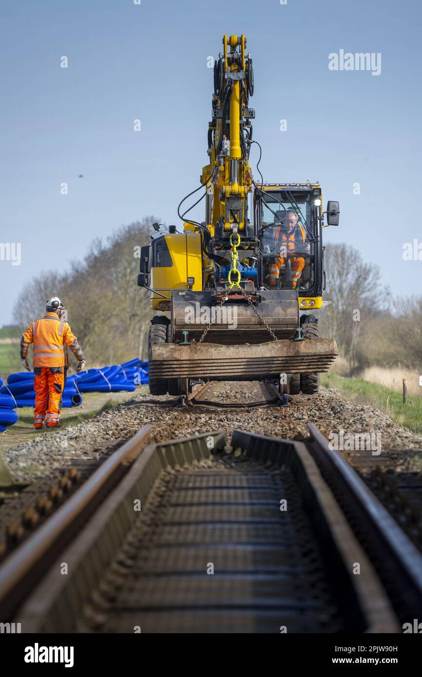 Transport by train railway manager prorail hi-res stock photography and ...
