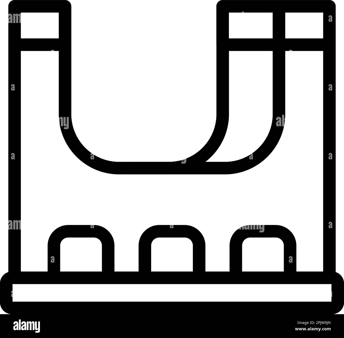 Abandoned playground Stock Vector Images - Alamy