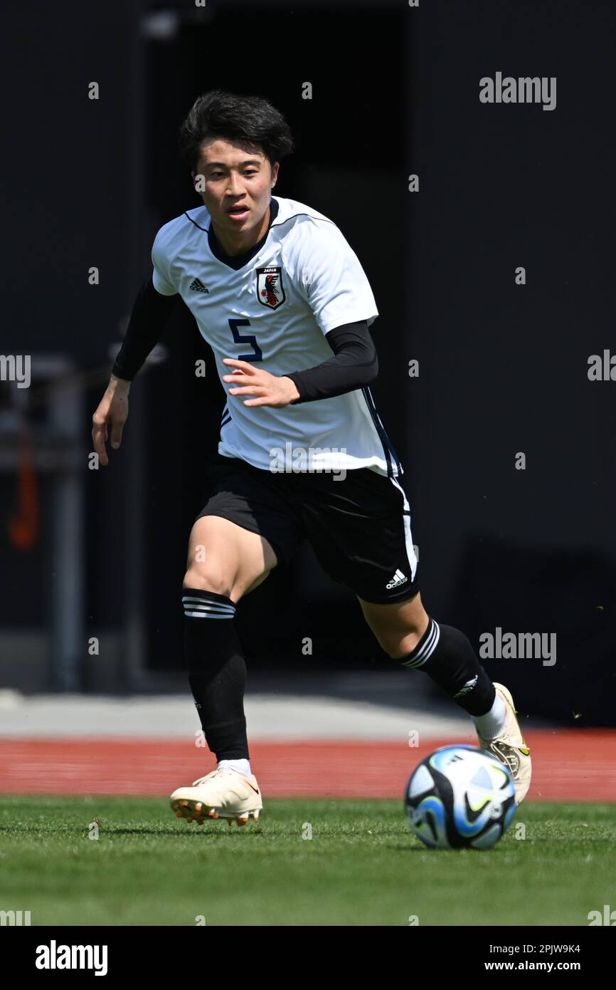 Japan. 4th Apr, 2023. Taisei ABE (JPN), APRIL 4, 2023 - Football/Soccer : Japan U-20 training ...