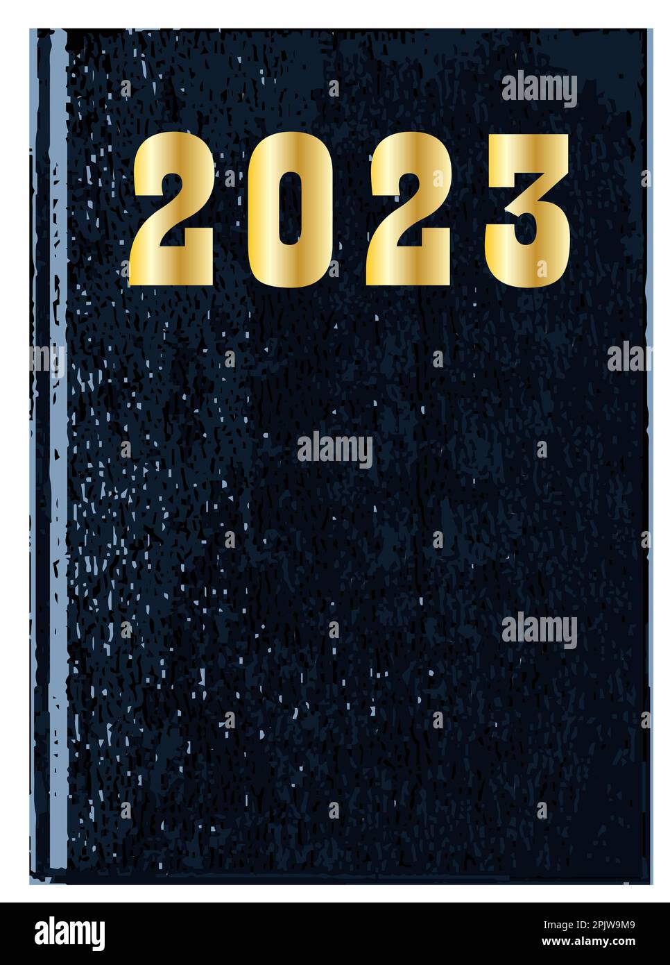 A 2023 dated blue front cover of a book Stock Photo - Alamy