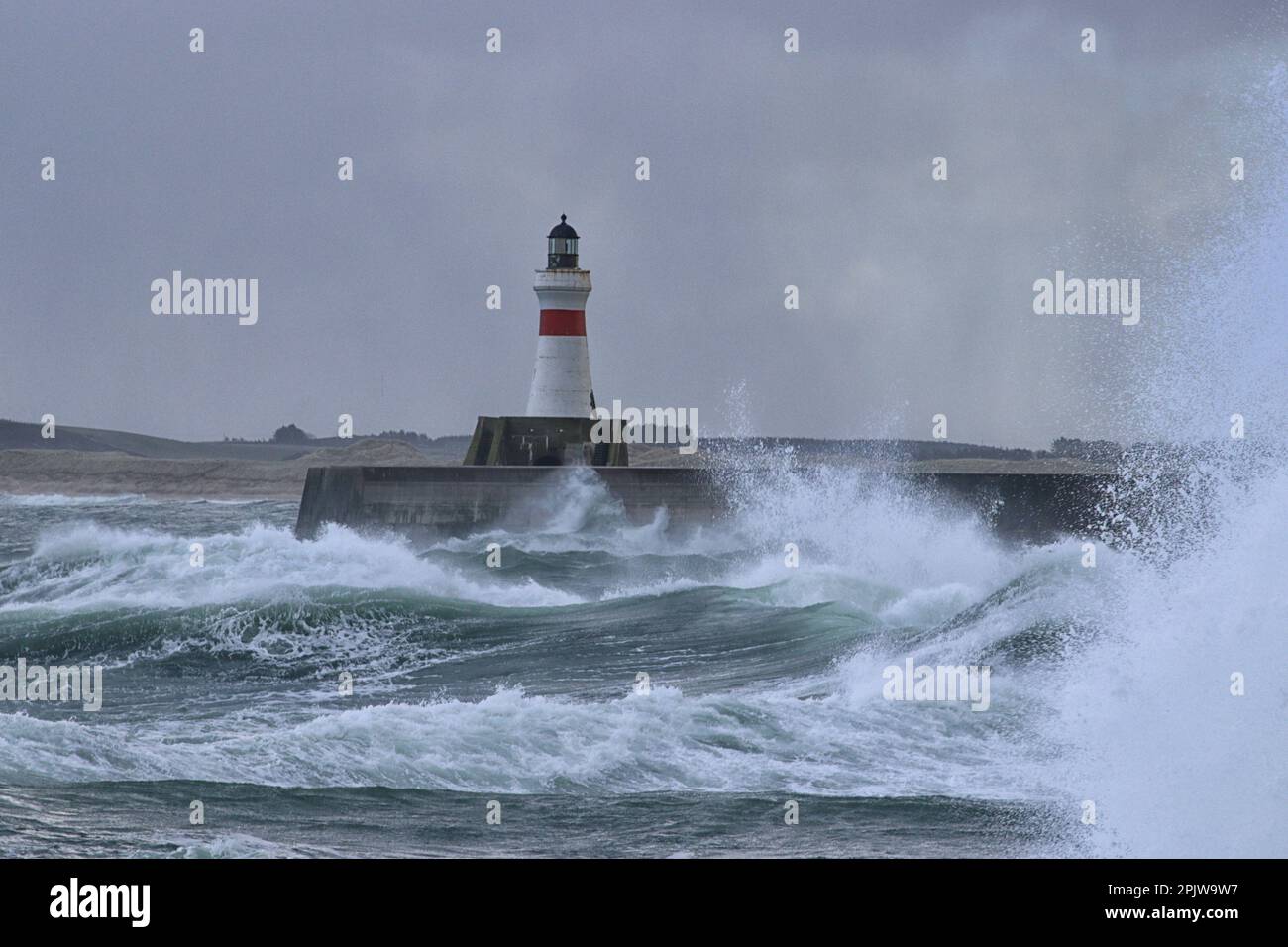 Golden Horn lighthouse, Fraserburgh Stock Photo - Alamy