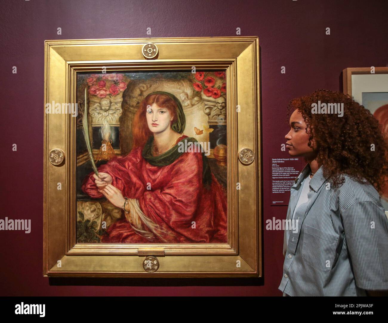 London 04 April 2023Dante Gabriel Rossetti, Sybilla Palmifera,1865-70 ...