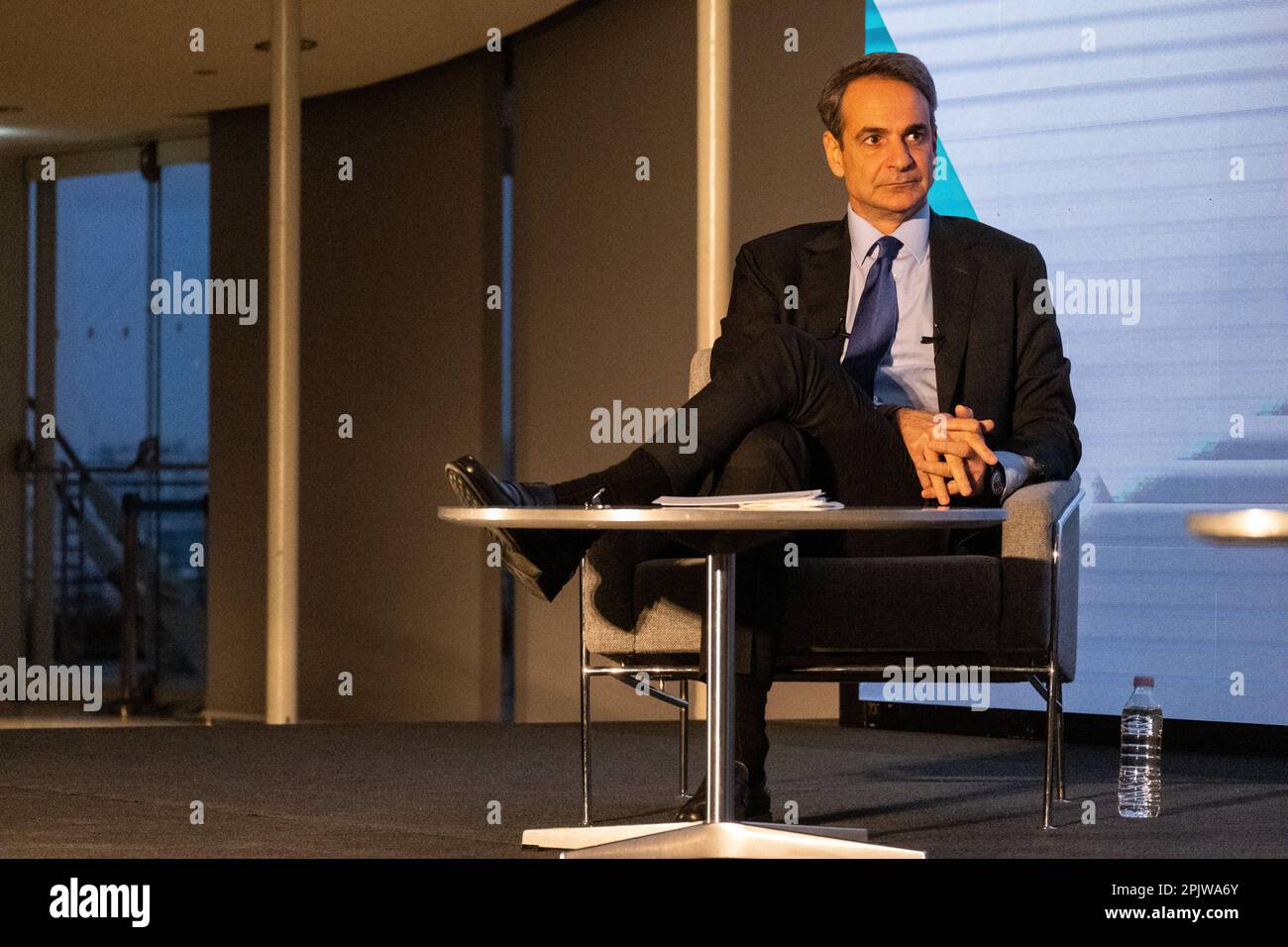 Greece, Athens on 2023-02-28. Kyriakos Mitsotakis, Prime Minister ...