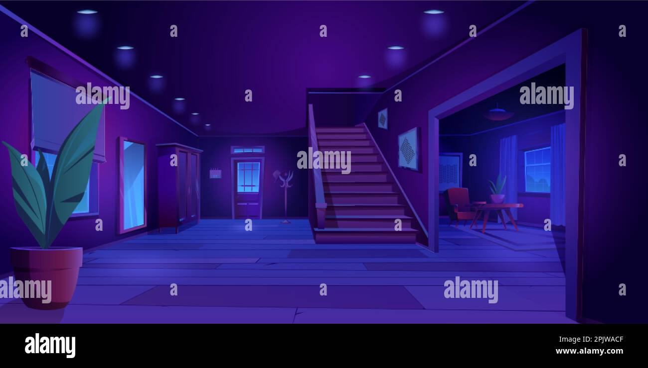 Entrance foyer lobby Stock Vector Images - Alamy