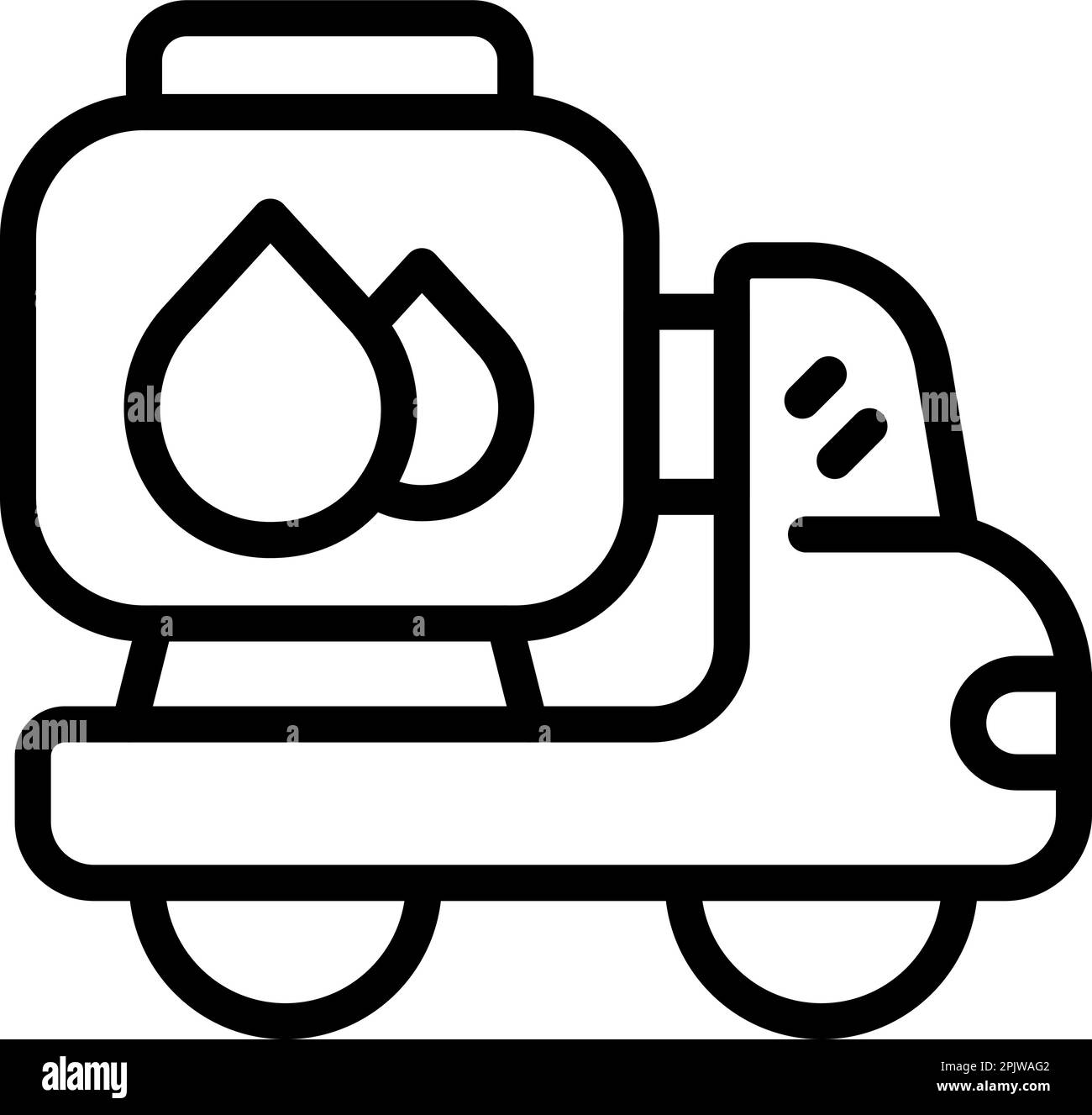 Wastewater treatment plant vector vectors Black and White Stock Photos ...