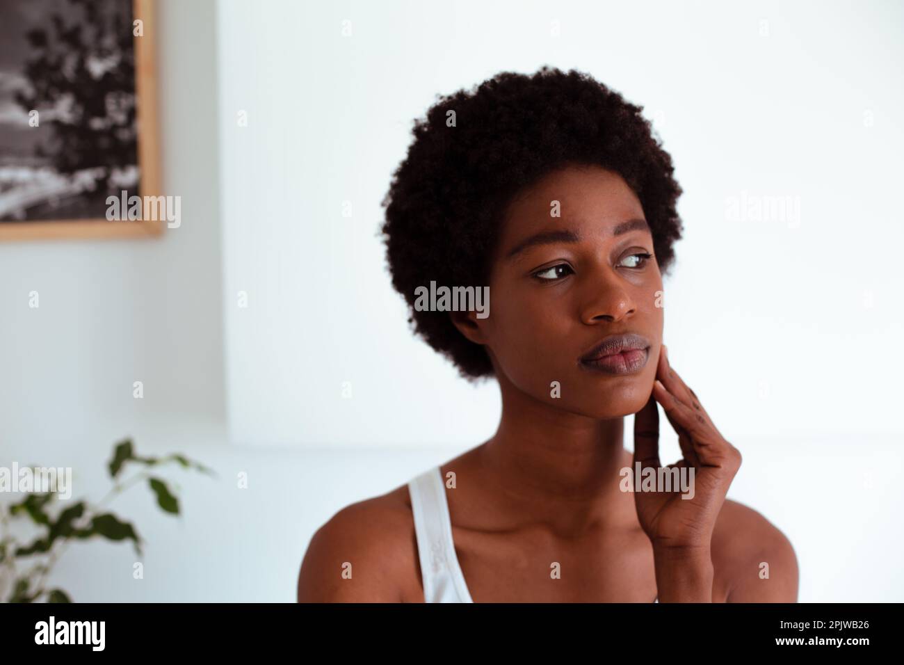African American girl Stock Photo - Alamy