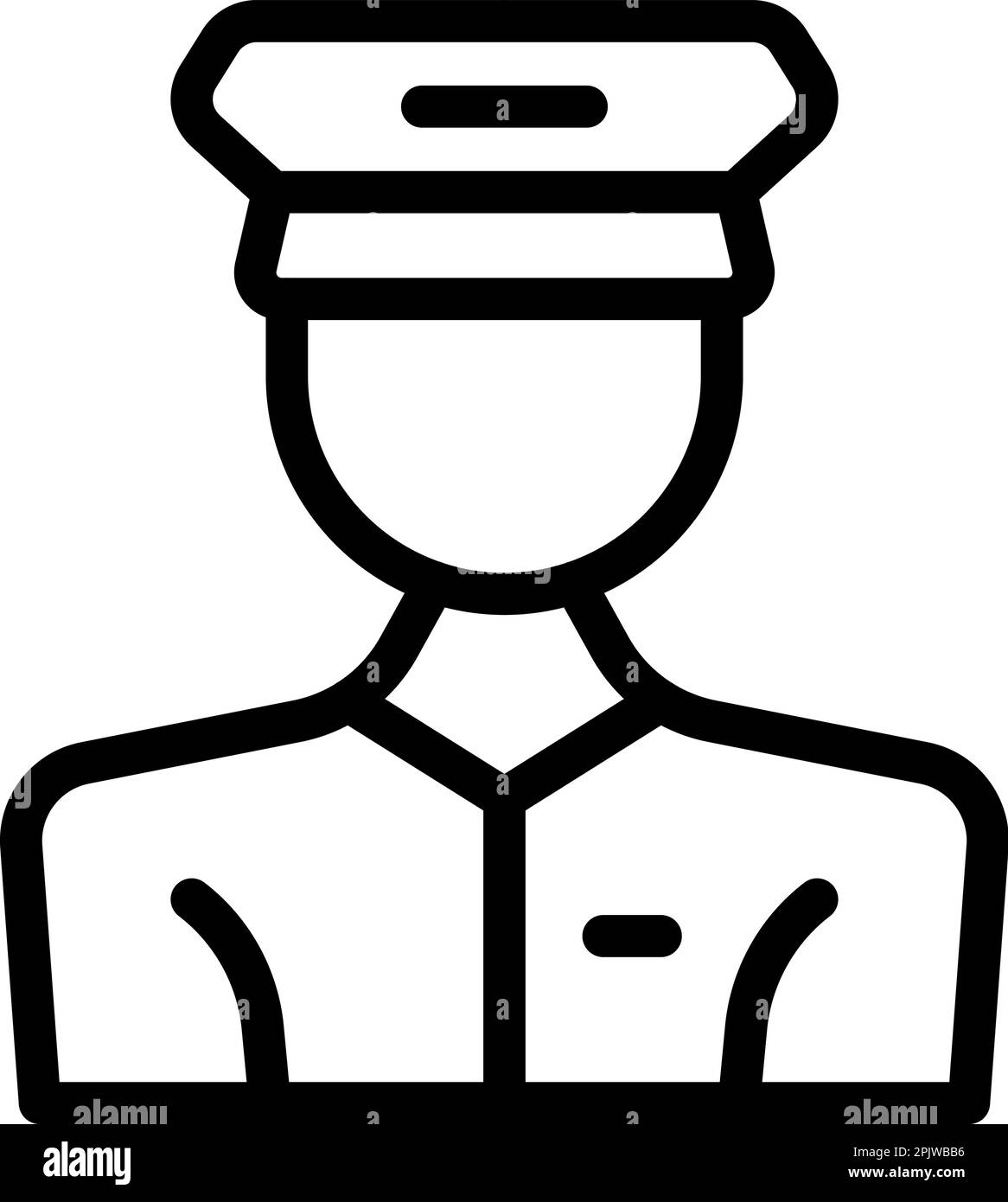 Police Officer Clip Art Black And White