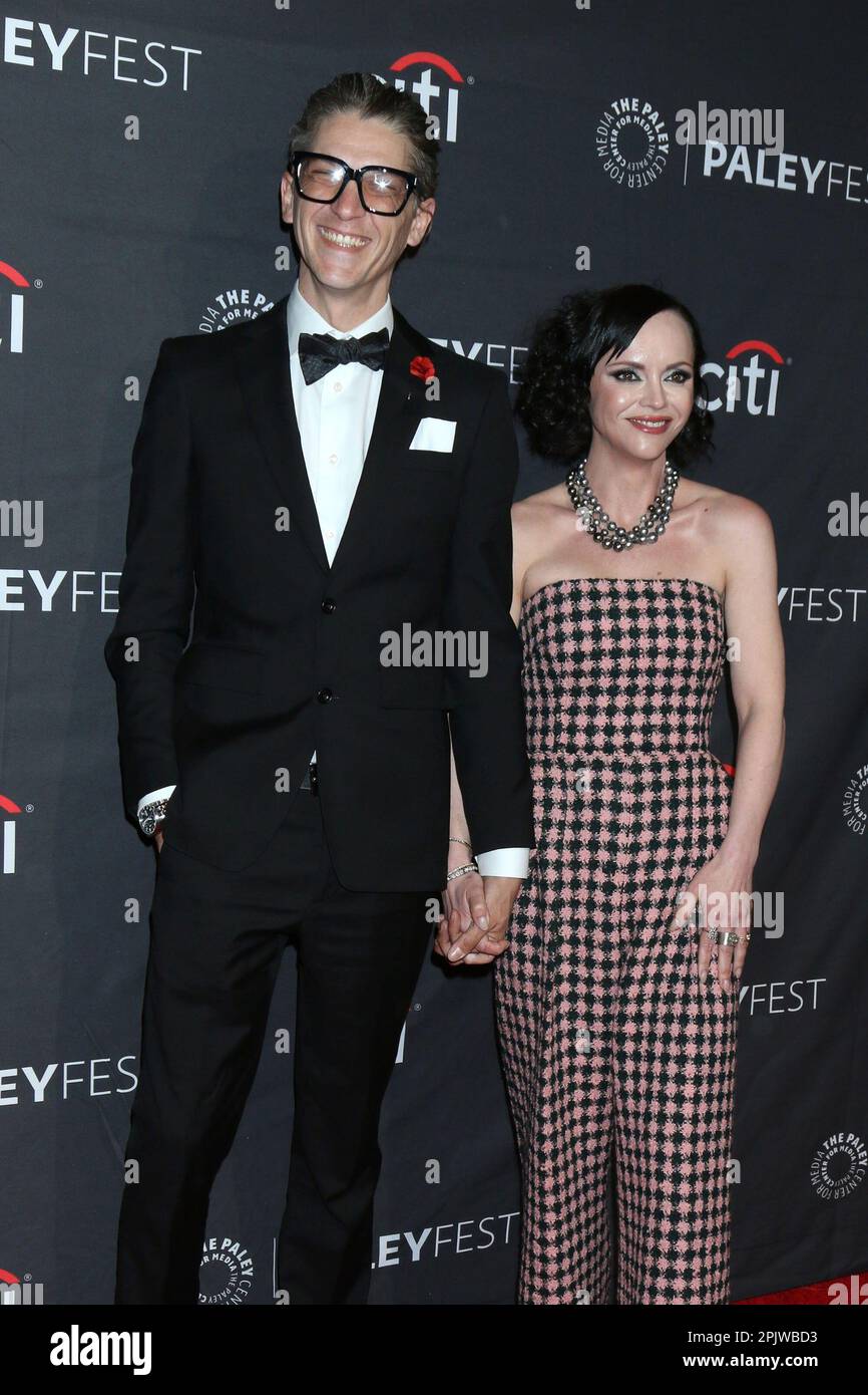 Los Angeles, CA. 3rd Apr, 2023. Mark Hampton, Christina Ricci at ...