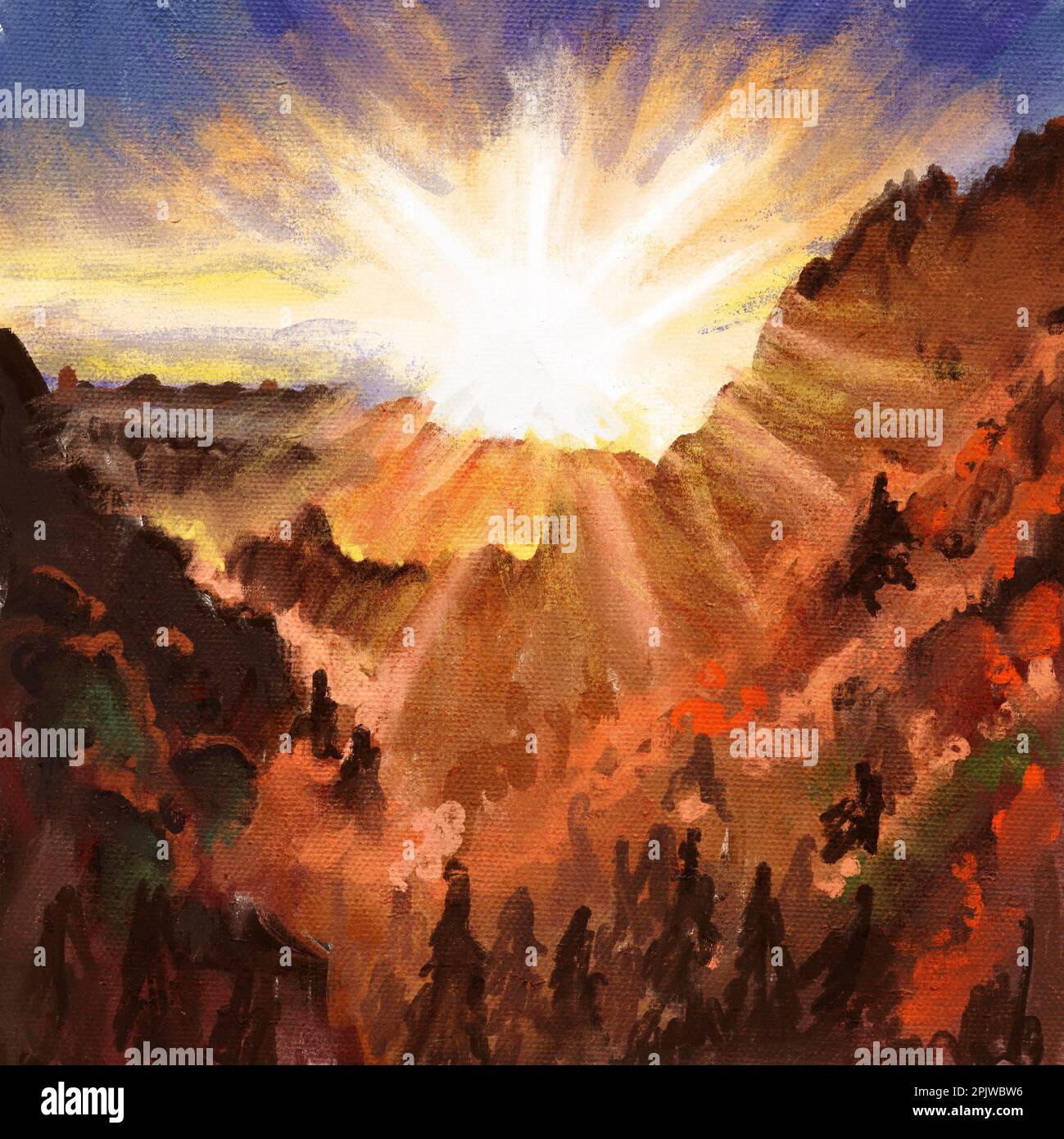 Sunrise Hill Textures