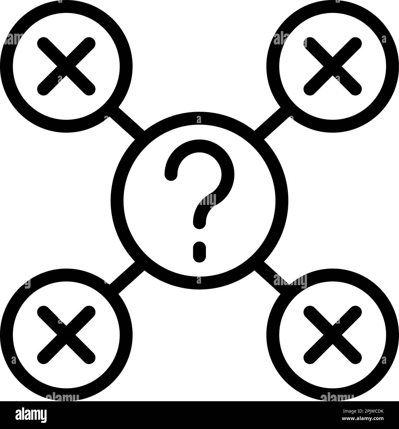 Scheme lock icon outline vector. Internet account. Attack profile Stock ...