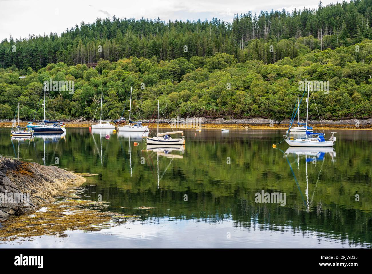 Salen jetty hi-res stock photography and images - Alamy
