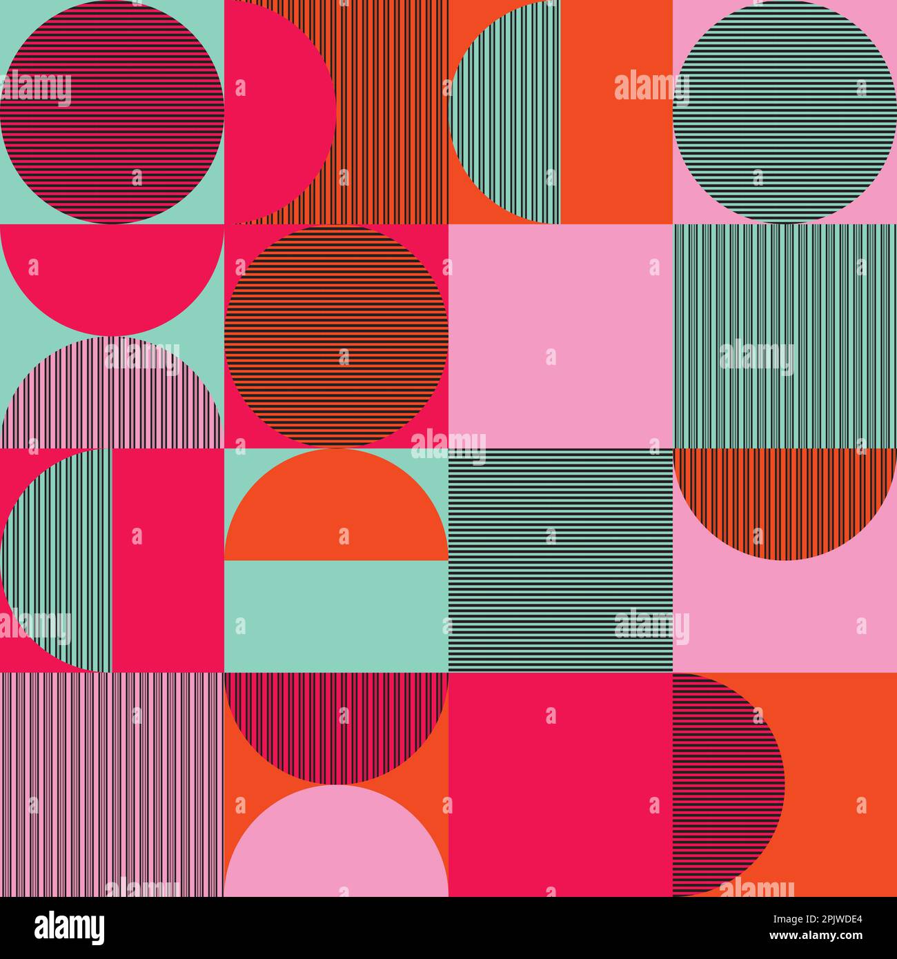 Abstract grid geometric shapes repeating background. Swiss geometry ...