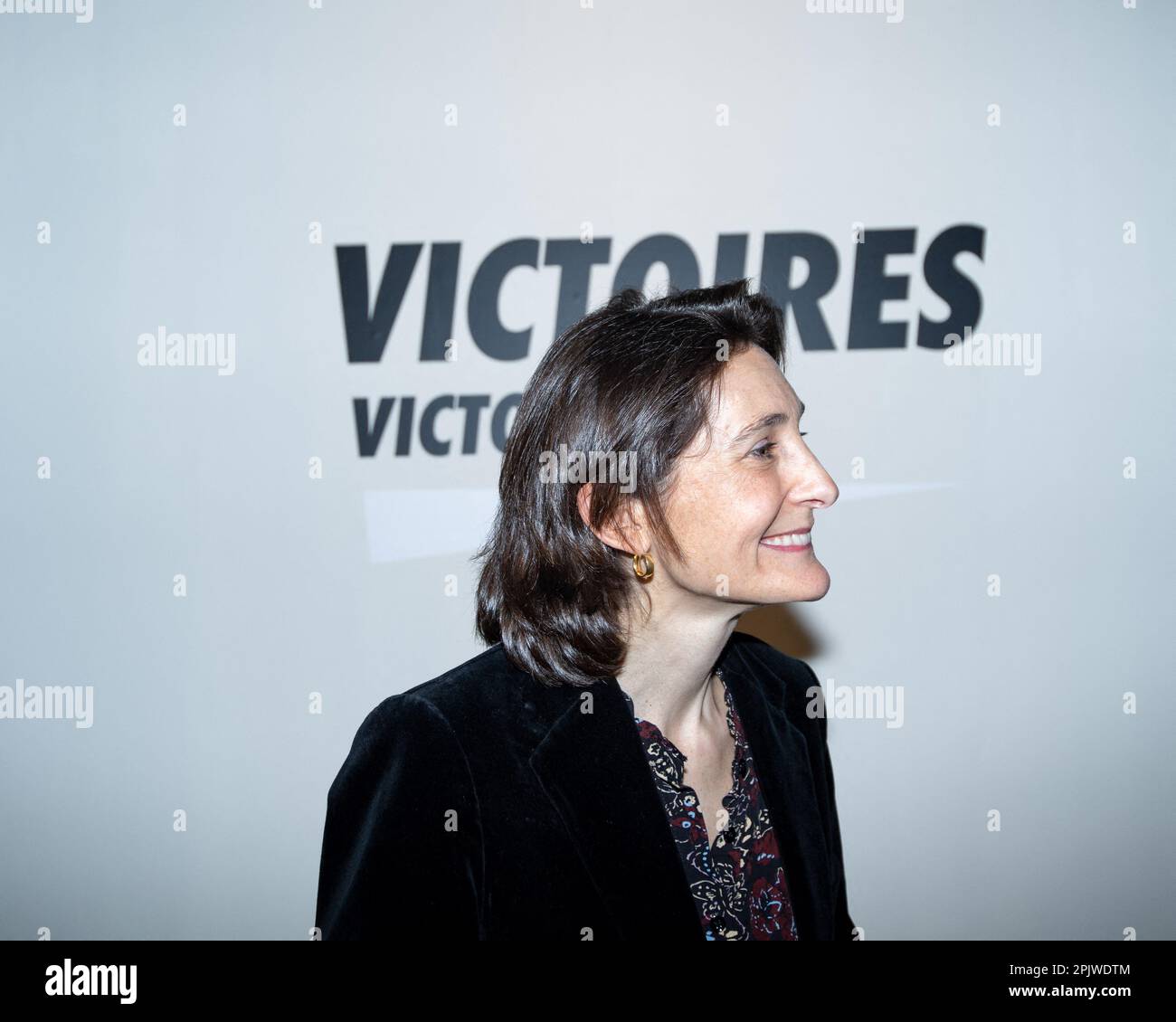 Nice, France. 03rd Apr, 2023. Amelie Oudea-Castera, French Minister of ...