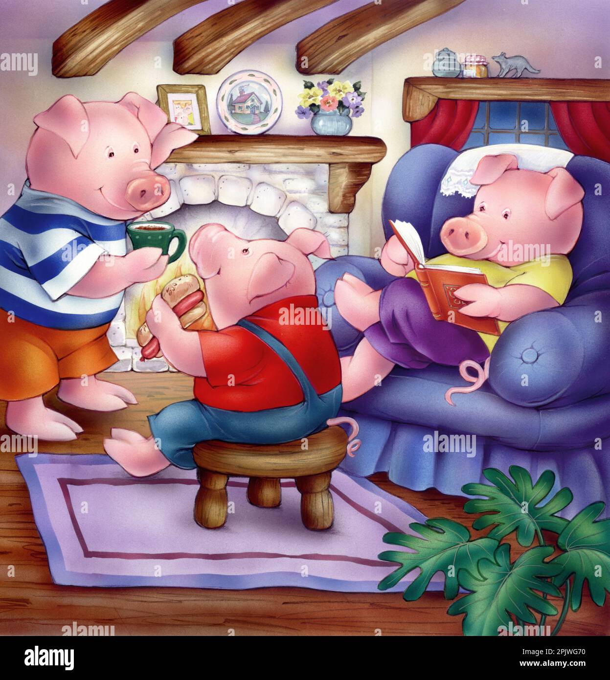 3 three little pigs hi-res stock photography and images - Alamy