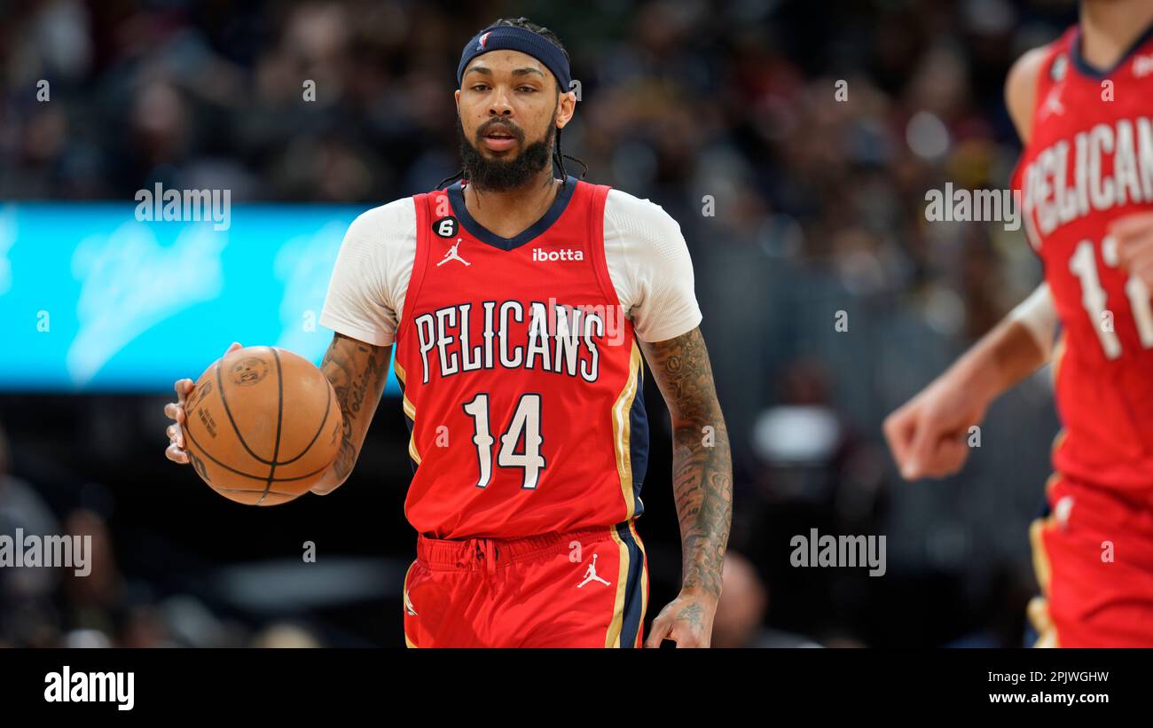 New Orleans Pelicans forward Brandon Ingram (14) in the second half of ...
