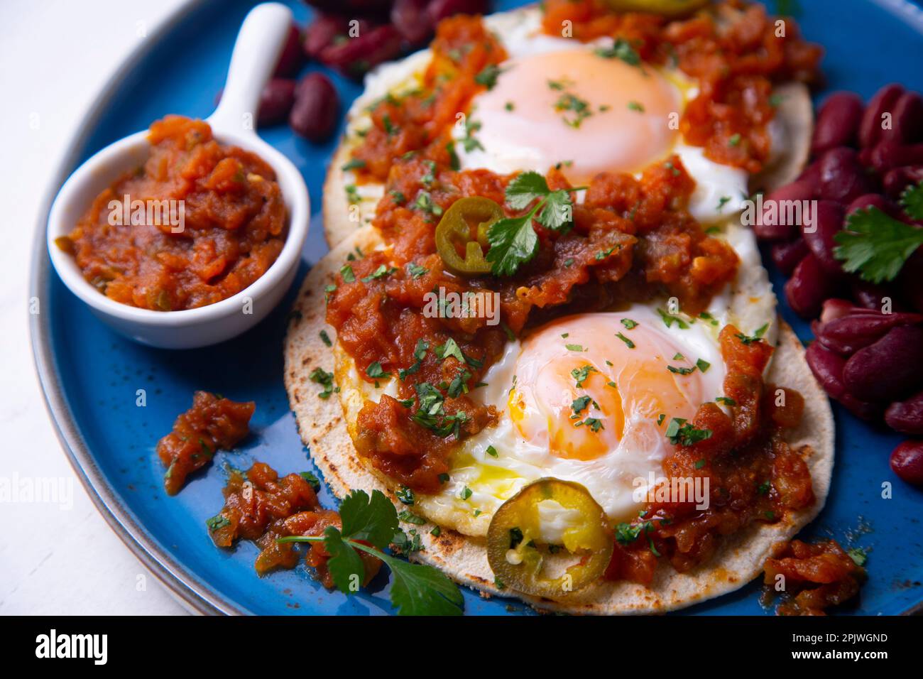 Huevos Rancheros Are A Traditional Mexican Breakfast Which Basically