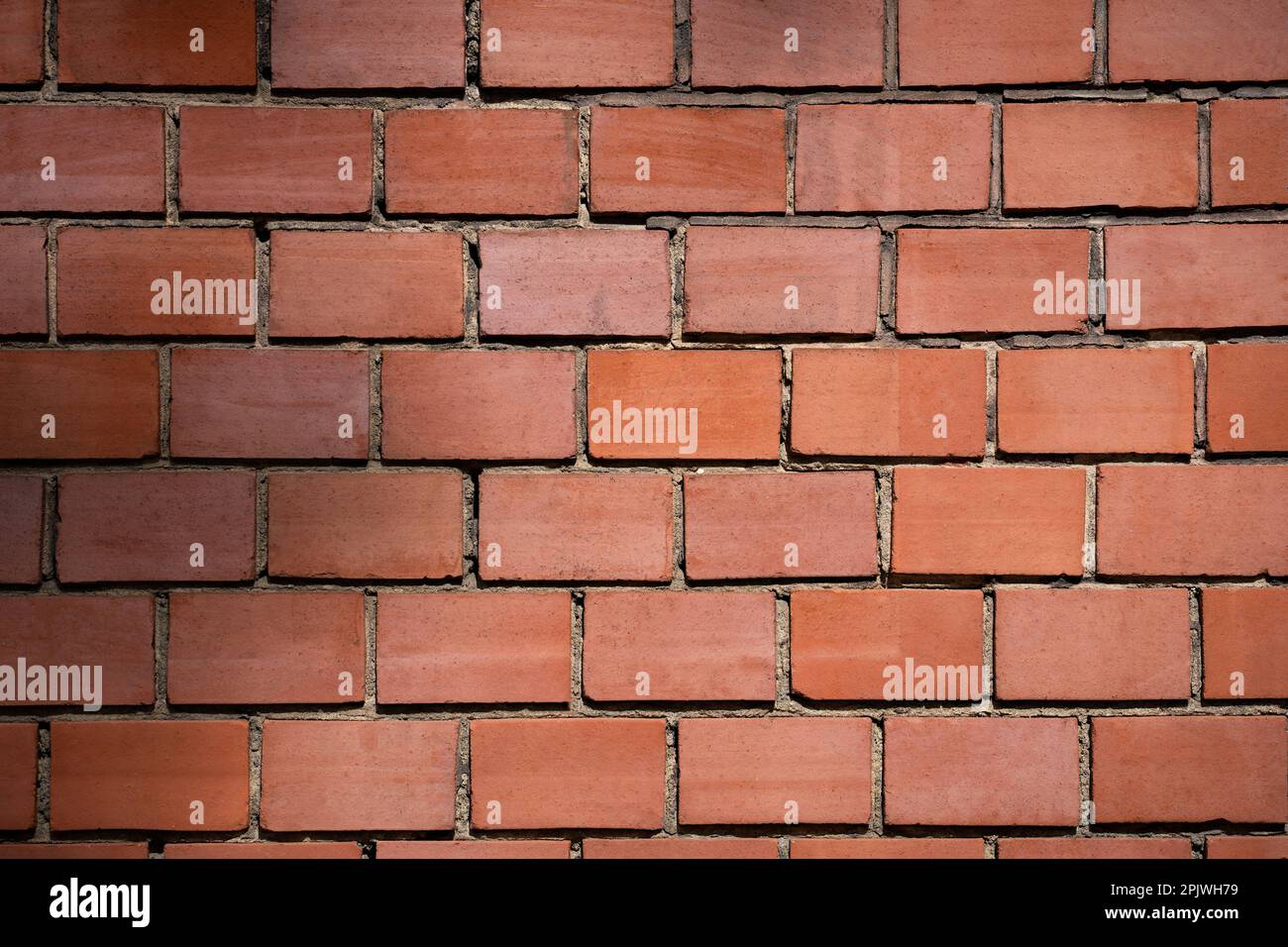 Terracotta red brick background texture. Wall pattern Stock Photo - Alamy