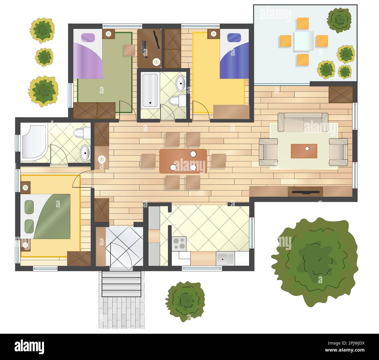 Architecture floorplan sketch hi-res stock photography and images - Alamy