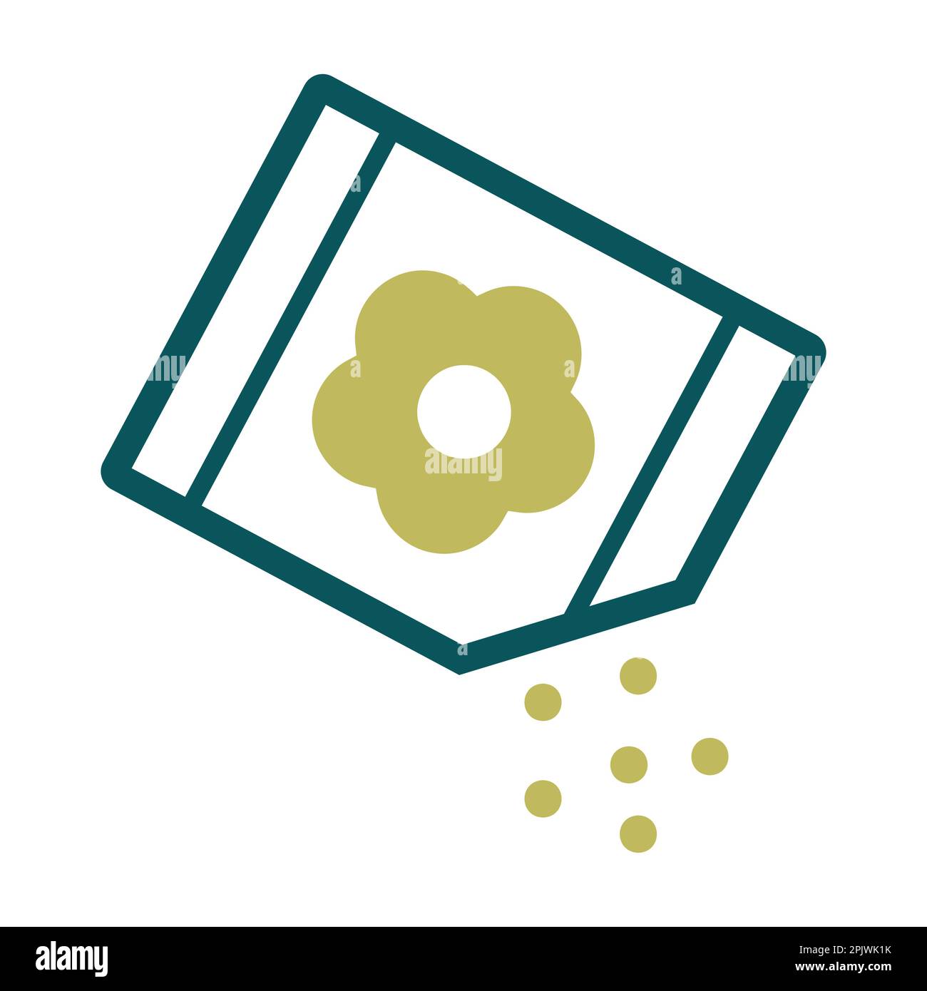 Flower seed packet Stock Vector Images - Alamy