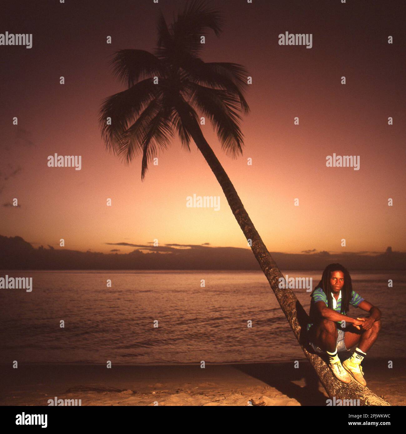 Eddy Grant in Barbados 1982 Stock Photo - Alamy