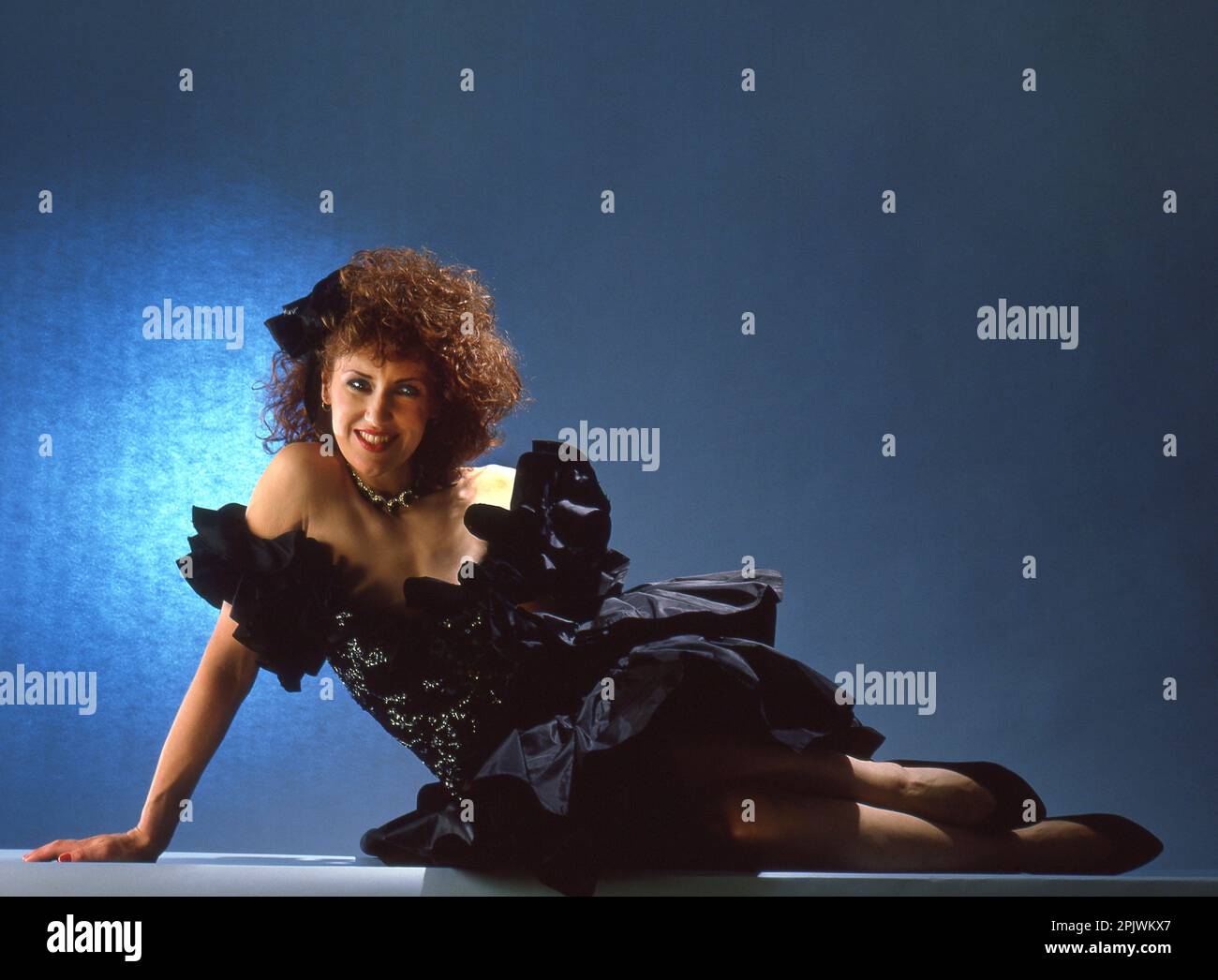 Anita Dobson actress 1985 Stock Photo - Alamy